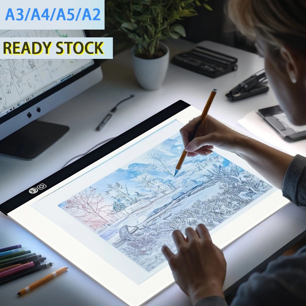 Jual [ready stock]A3 A4 A2 A5Trace board / Drawing Tracing / Copy Board ...