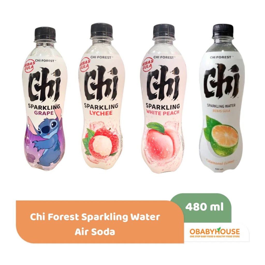Jual Chi Forest Sparkling Water Air Soda 480 ml | Shopee Indonesia