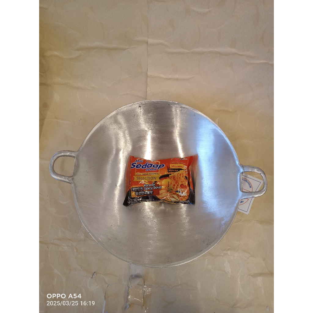 Jual LOGO Kuali 36cm Aluminium Wok Cekung Tebel Berat Deep Wok | Shopee ...