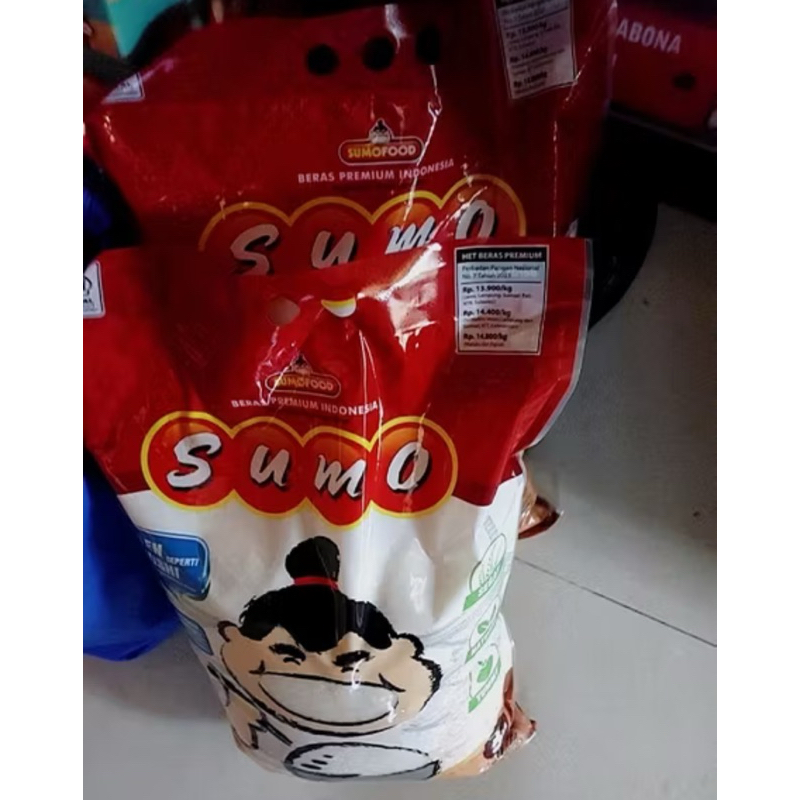 Jual Beras Premium Sumo Merah Fortifikasi 5kg | Shopee Indonesia