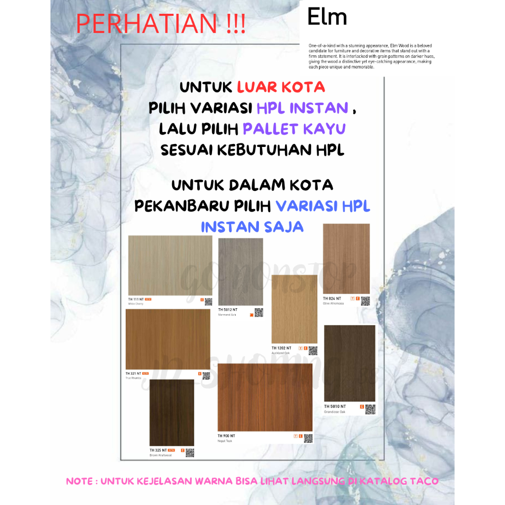 Jual (LUAR KOTA WAJIB PALLET KAYU) TH 111/5012/1202/5010/824/321/900 ...