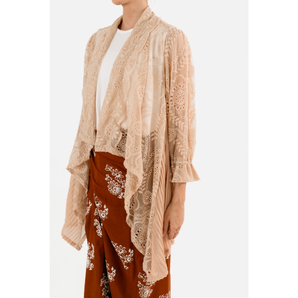 Jual Dama Kara Basic Outer Lace Pleats | Shopee Indonesia