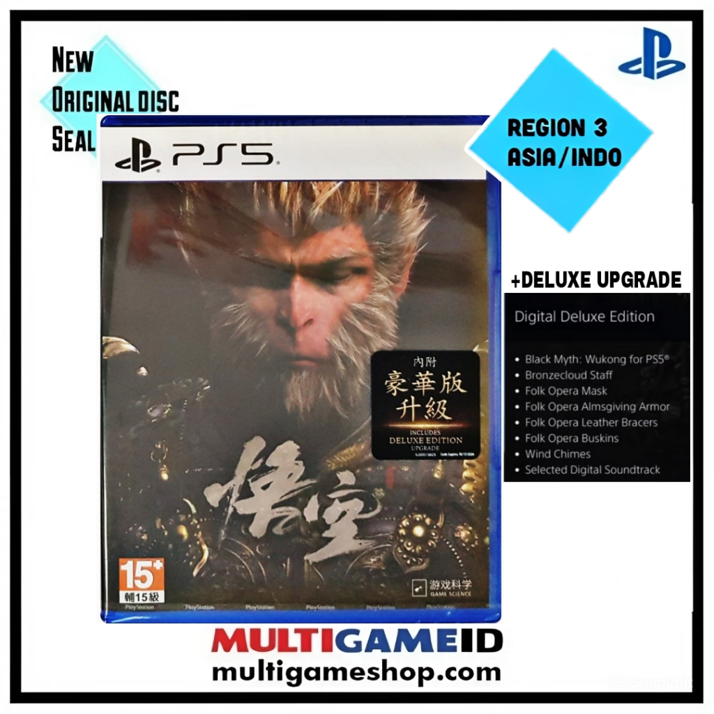 Jual PS5 Black Myth WuKong - Include Deluxe edition upgrade English ...