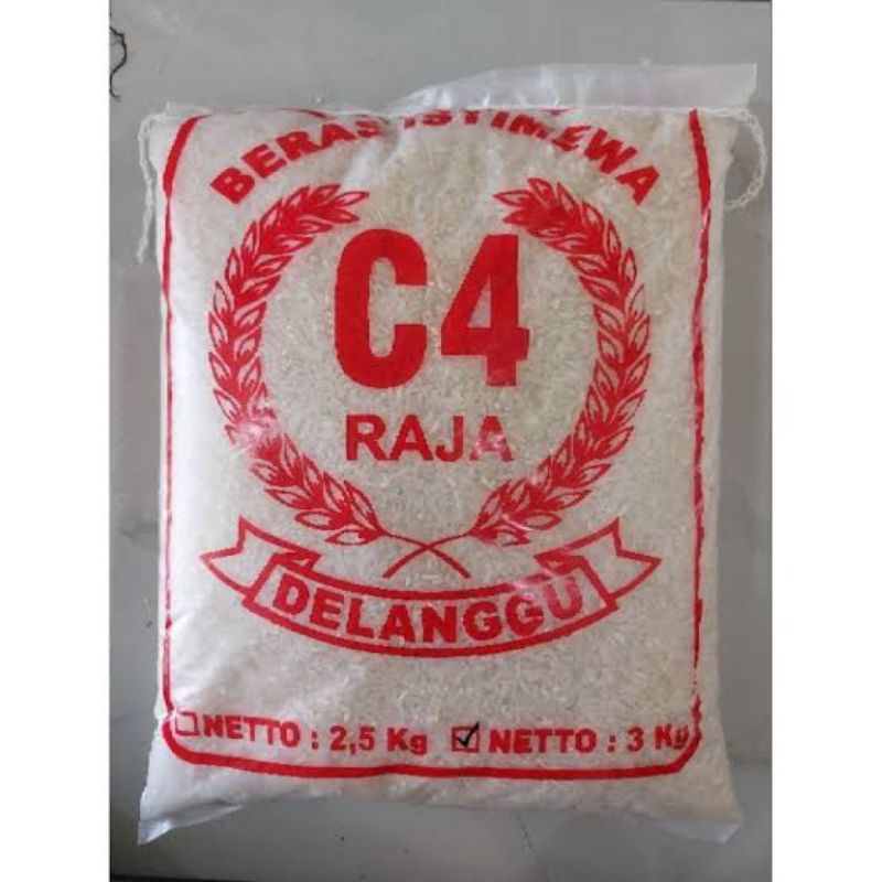 Jual beras c4 raja 3kg | Shopee Indonesia