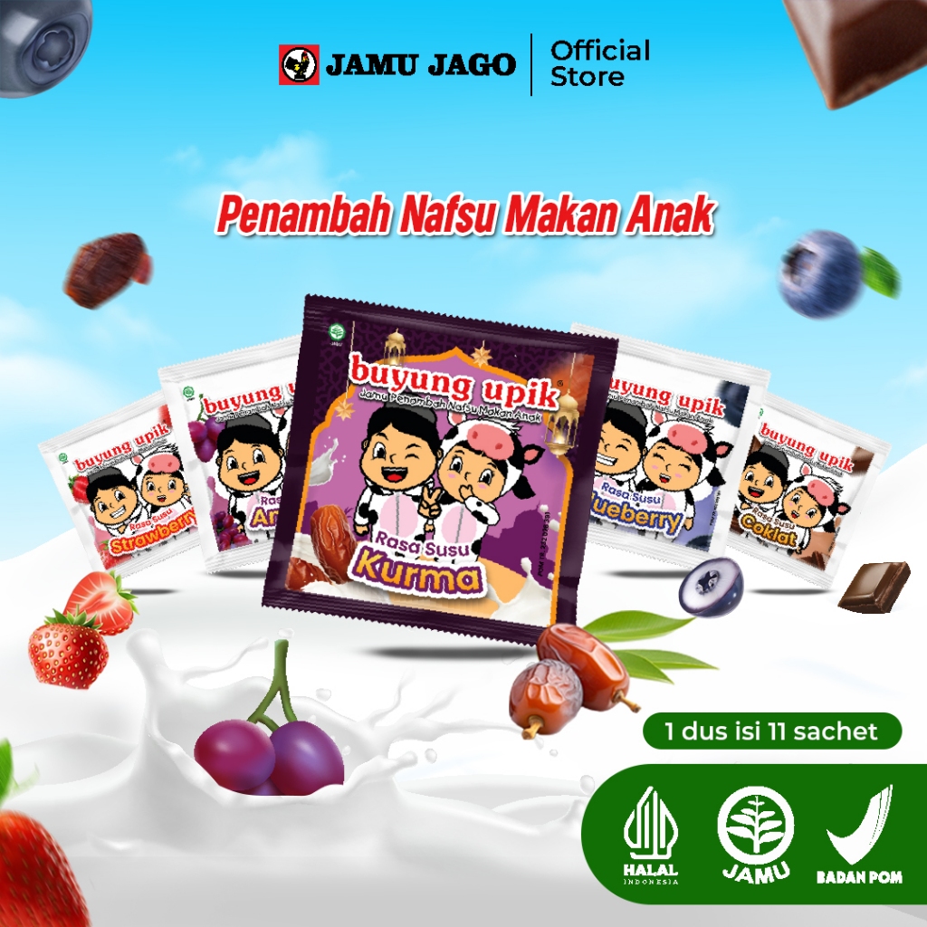 Jual Buyung Upik Jamu Herbal Seri Susu Membantu Meningkatkan Nafsu ...