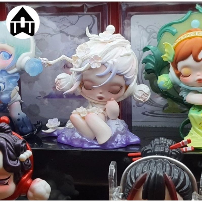 Jual POP MART - SKULLPANDA SKULL PANDA SP Ink Plum Blossom Series ...