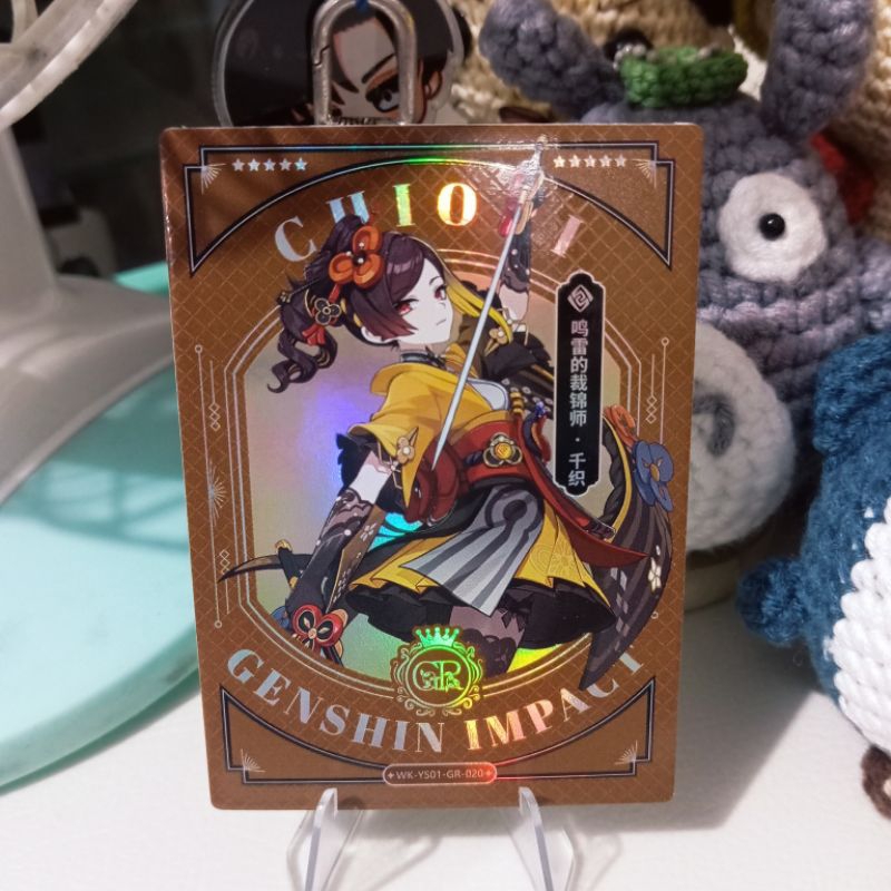 Jual Chiori Kartu Collection CCG TCG Genshin Impact GR Tebal Card - (GR ...