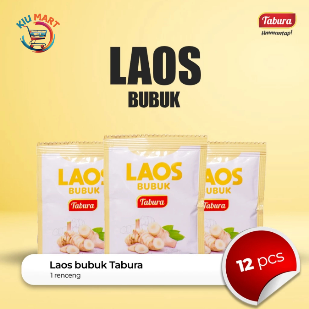 Jual tabura laos bubuk 5gr renceng 12 sachet | Shopee Indonesia