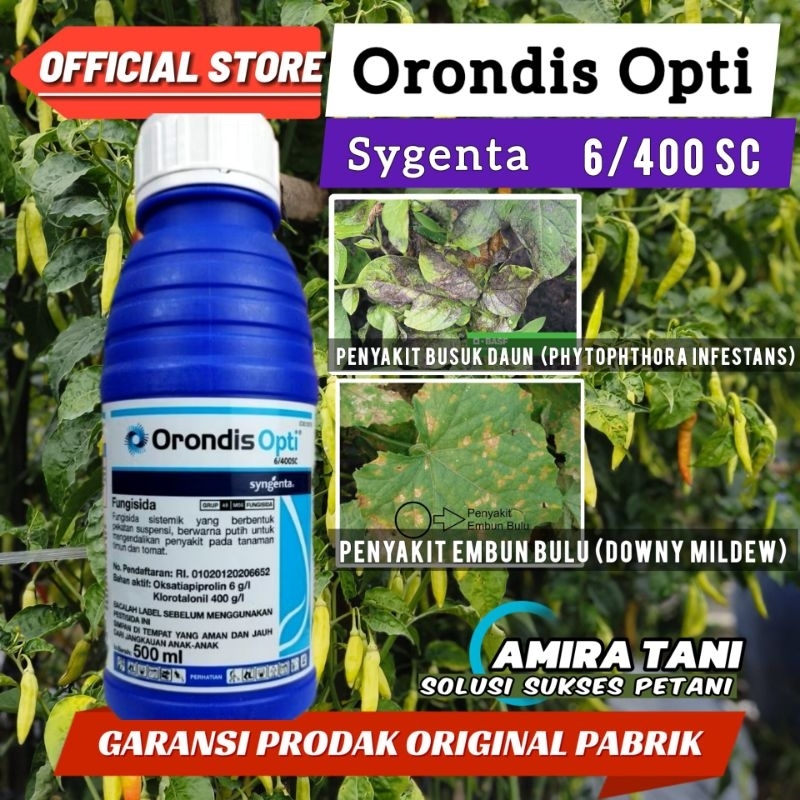Jual FUNGISIDA ORONDIS OPTI KEMASAN 500 ML | Shopee Indonesia