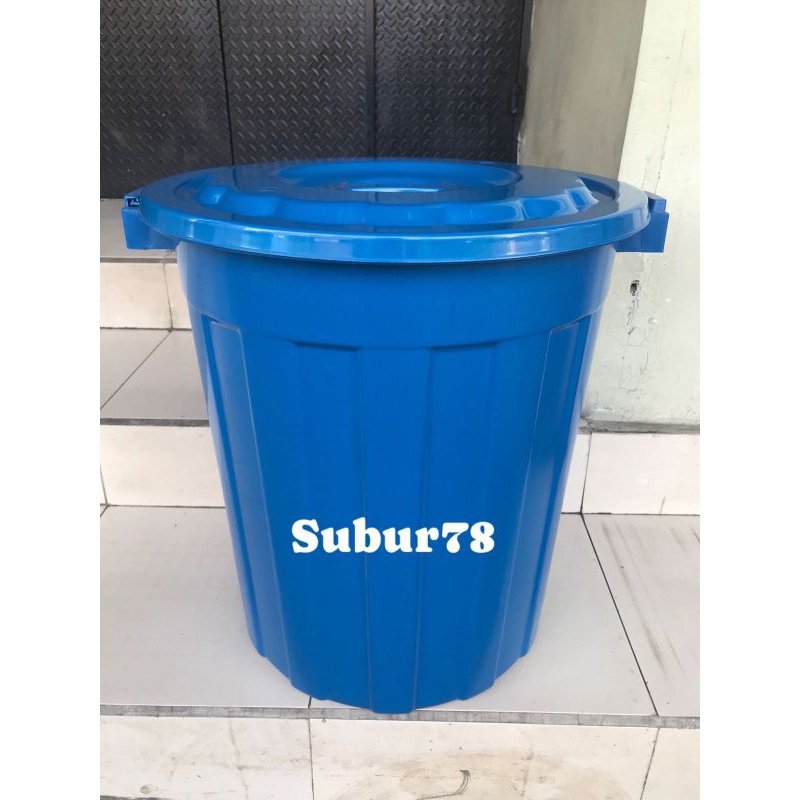 Jual ember +tutup 80 ltr warna biru merk diamond | Shopee Indonesia