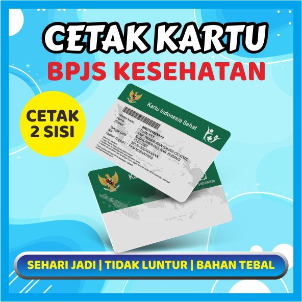 Jual Jasa Cetak Kartu bpjs npwp kis | Shopee Indonesia