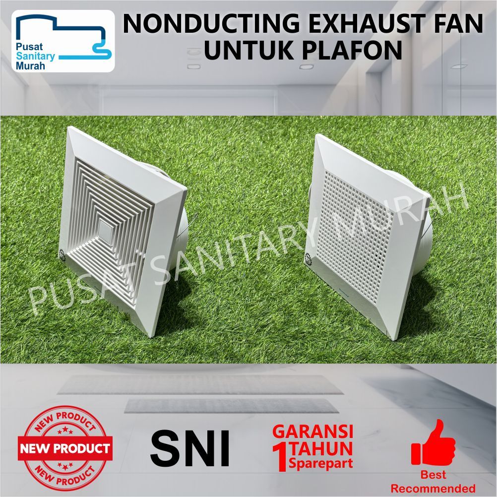 Jual EXHAUST FAN/HEXOS PLAFON NONDUCTING SIUONHATA | SIZE 30X30CM ...