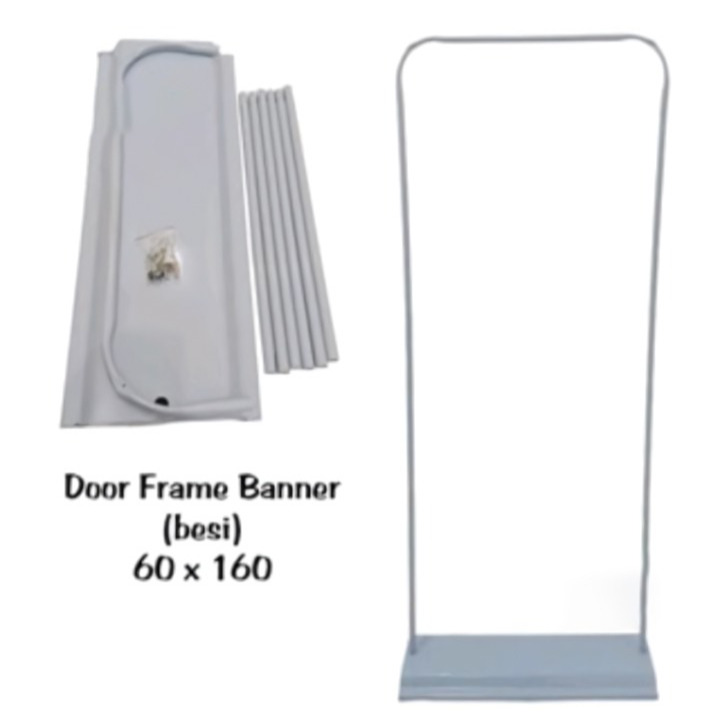 Jual Door Frame Standing Banner Besi | Shopee Indonesia