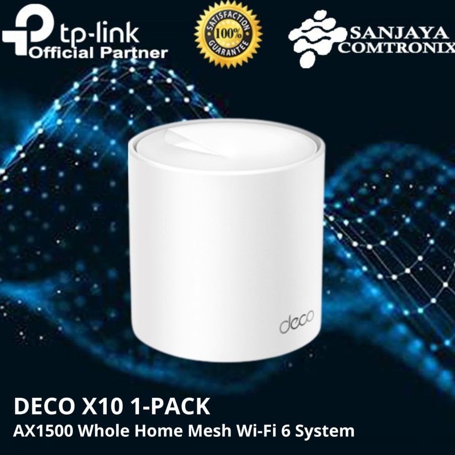 Jual TP-LINK TL-DECO X10 AX1500 Whole Home Mesh Wi-Fi 6 System (1 PACK ...