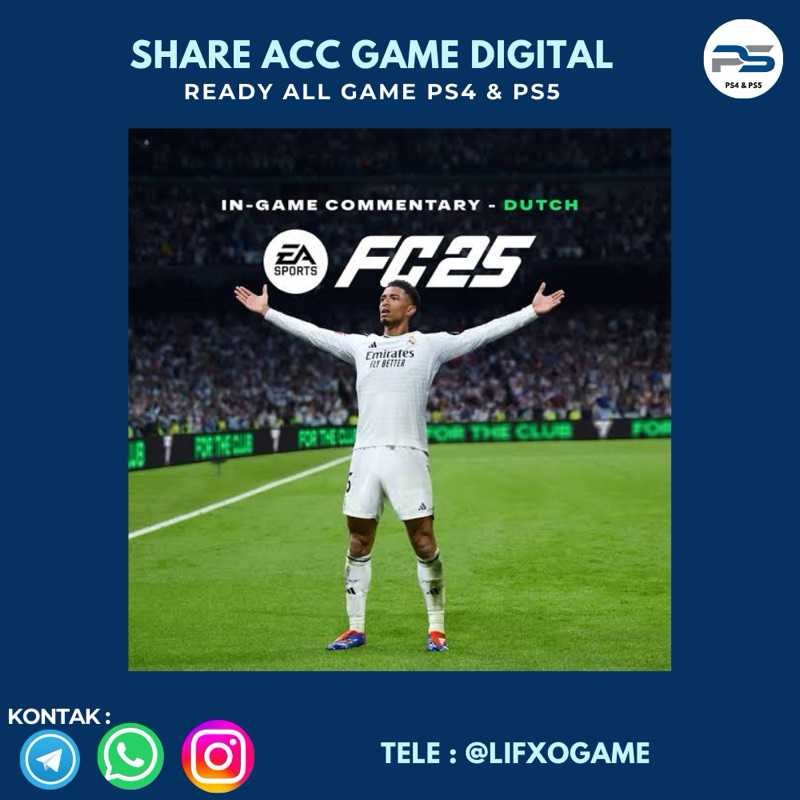 Jual EA FC 25, FC25 PS4 & PS5 - Game Digital | Shopee Indonesia