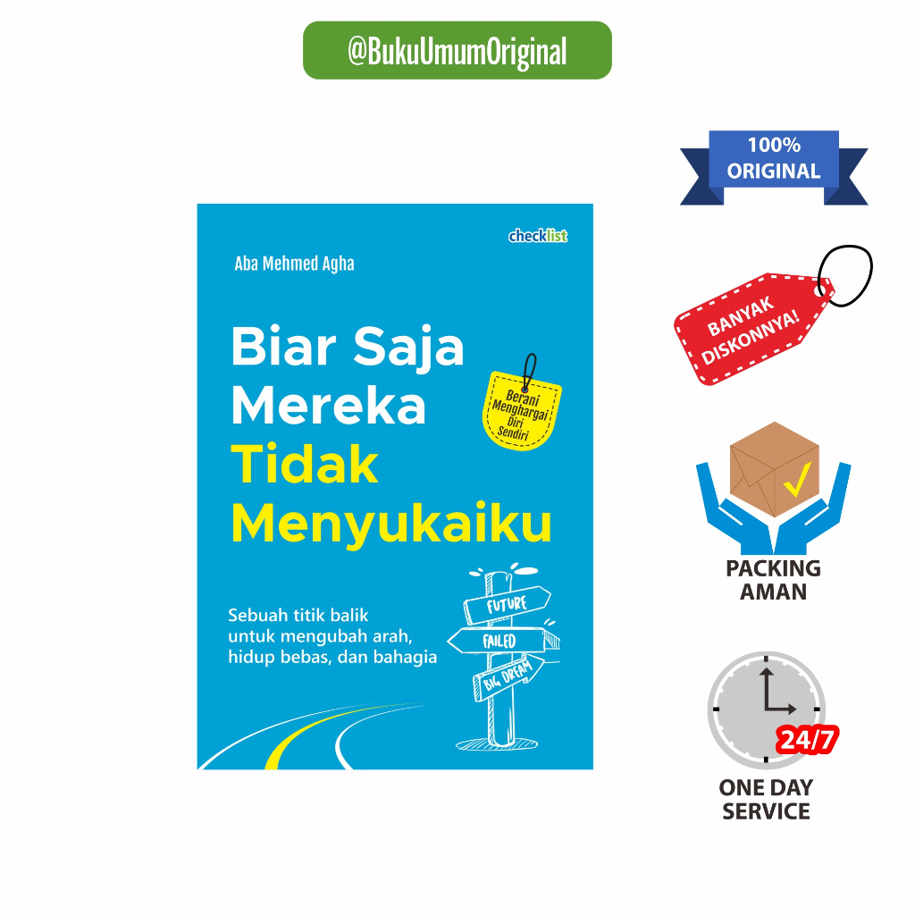 Jual Buku Motivasi Biar Saja Mereka Tidak Menyukaiku (Aba Mehmed Agha ...