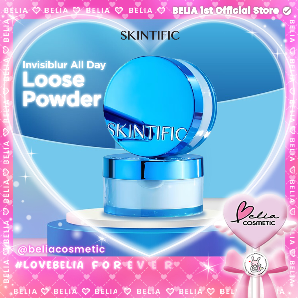 Jual BELIA SKINTIFIC Invisiblur All Day Loose Powder | Bedak Tabur ...