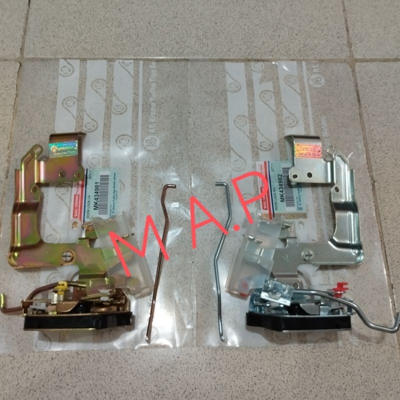 Jual door lock pintu set r/l mitsubishi ps125/canter | Shopee Indonesia