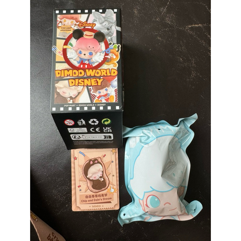 Jual POPMART DIMOO X DISNEY FIGURE SELECTED KACANG ( CHIP & DALE DREAM ...