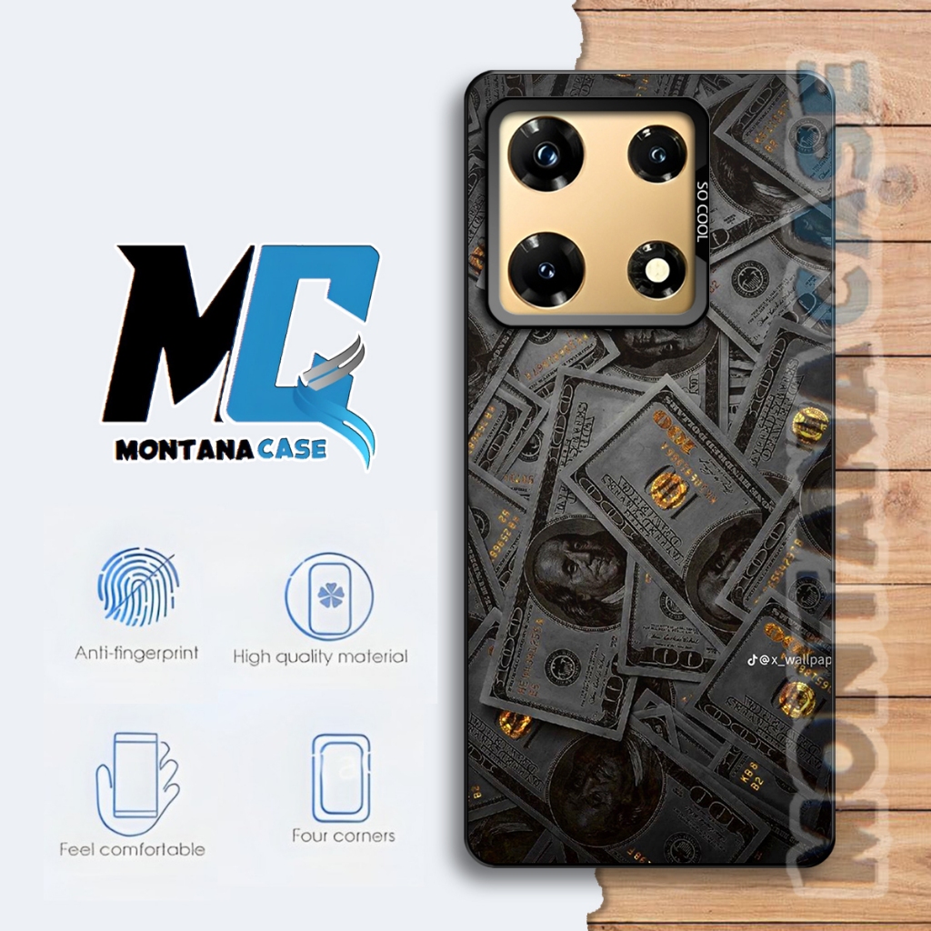 Jual Cassing So Cool Infinix Note 30 Pro new - Case Fashion Motif Dolar ...
