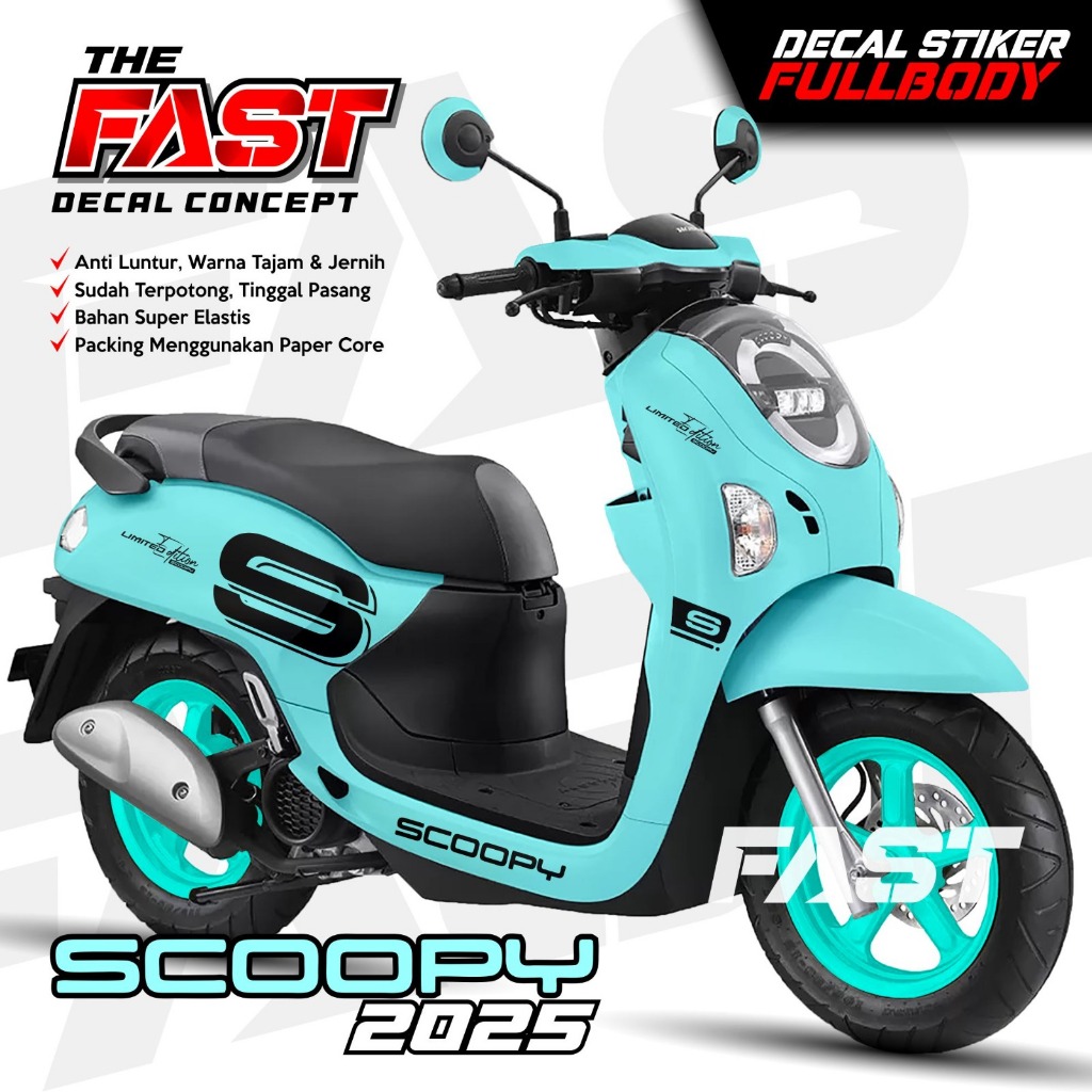 Jual TERBARU Decal Stiker Scoopy New 2025 Fullbody Terbaru Stiker ...