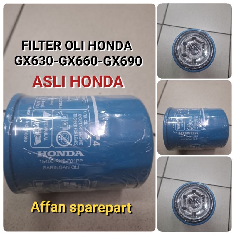 Jual FILTER OLI HONDA GX630-GX660-GX690 ORIGINAL HONDA | Shopee Indonesia