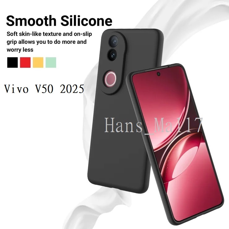 Jual Hans- New 2024 !! Black Case Slimfit VIVO V50 V40 /Lite V30 V30e V30Pro 5G SoftCase Slim ...