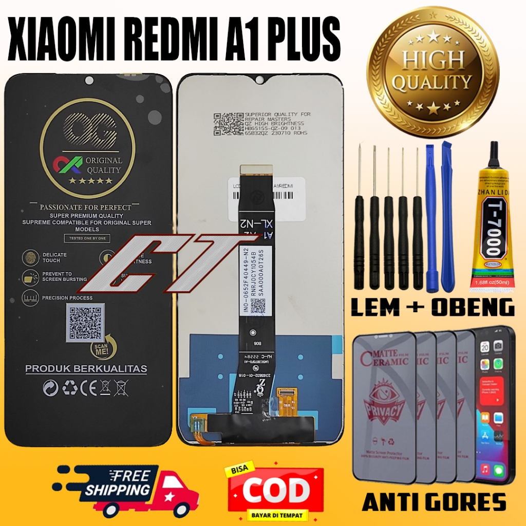 Jual LCD TOUCHSCREEN XIAOMI REDMI A1 PLUS LAYAR SENTUH ORIGINAL ORI ALL ...