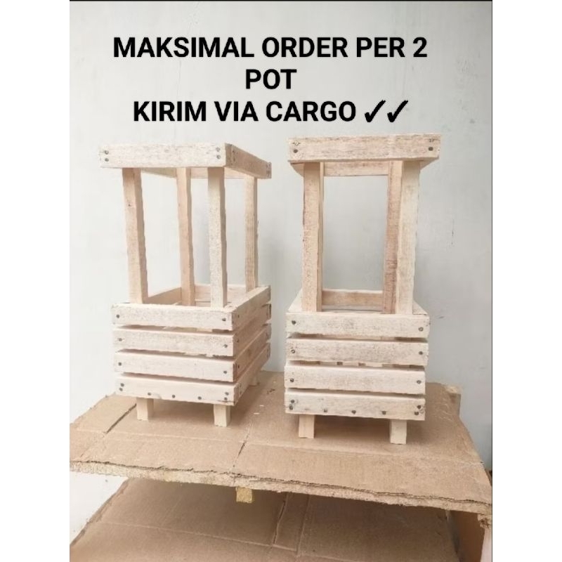 Jual POT KAYU UNTUK ANGGREK | Shopee Indonesia