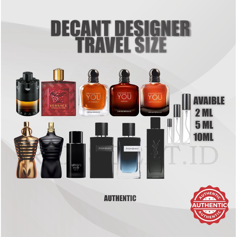 Jual DECANT DESIGNER AUTENTHIC | Parfum travel size | Decant Parfum ...