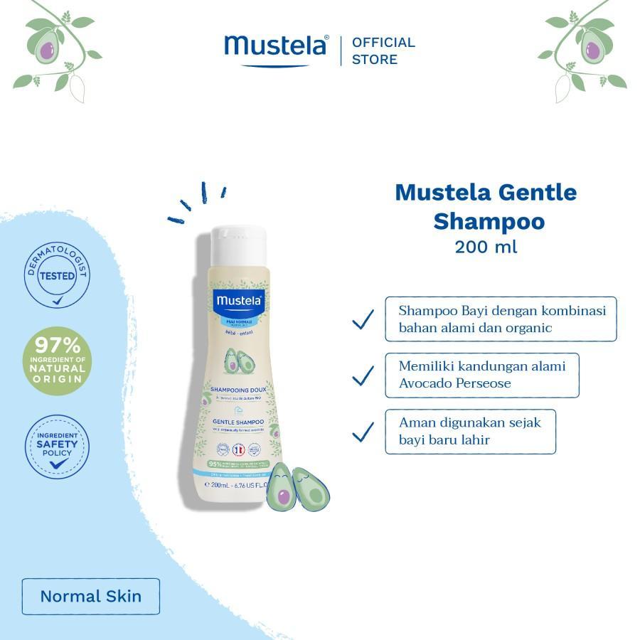 Jual Mustela Bebe Gentle Shampoo 200 ml Shampoo Bayi 200ml | Shopee ...