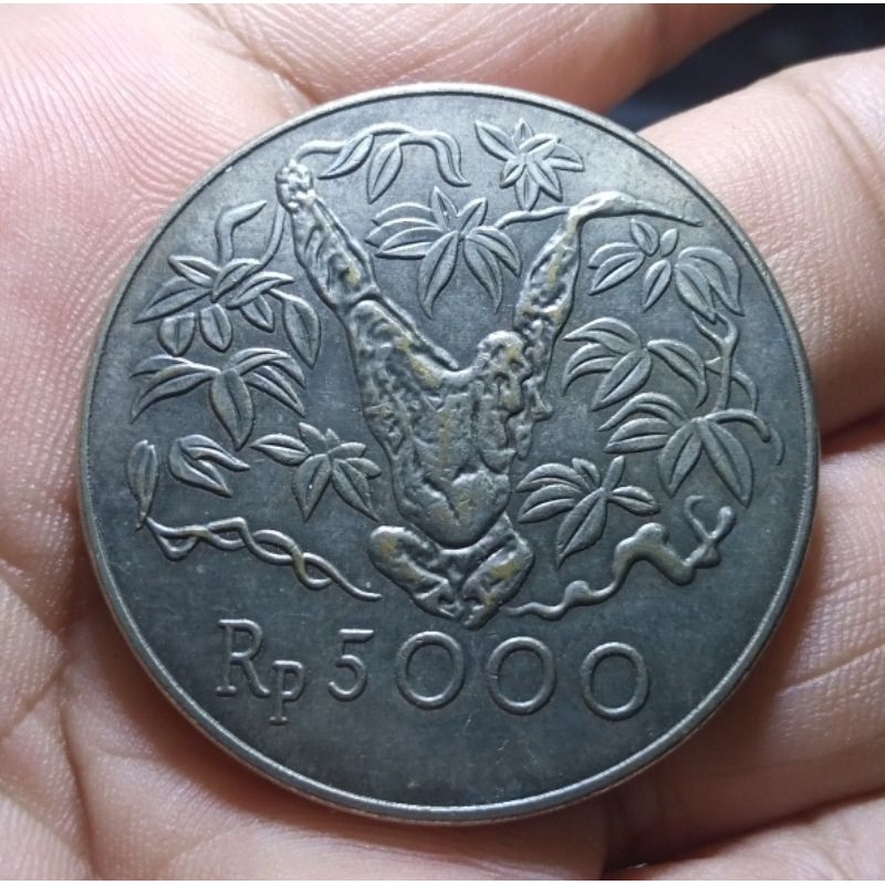 Jual koin WWF 5000 Orang Utan 1974 Old Fake | Shopee Indonesia