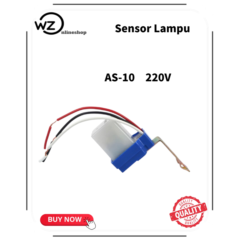 Jual Saklar Sensor Lampu Jalan Otomatis Saklar Pengontrol Cahaya AS-10 ...
