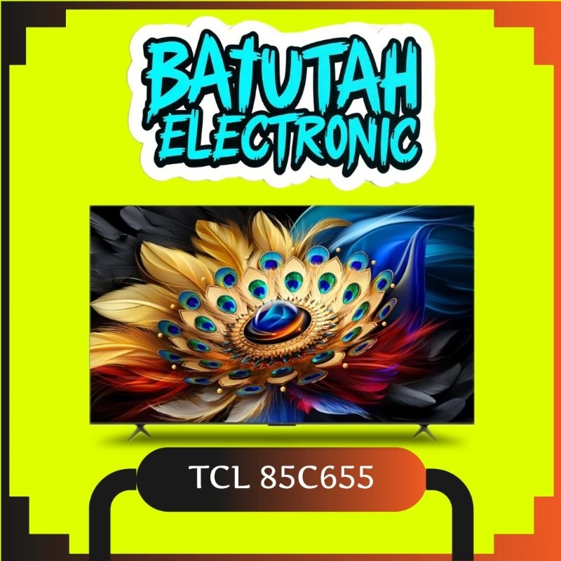 Jual tcl 85 inch Google TV 85c655 tcl 85 qled 85c655 4k uhd gled ...