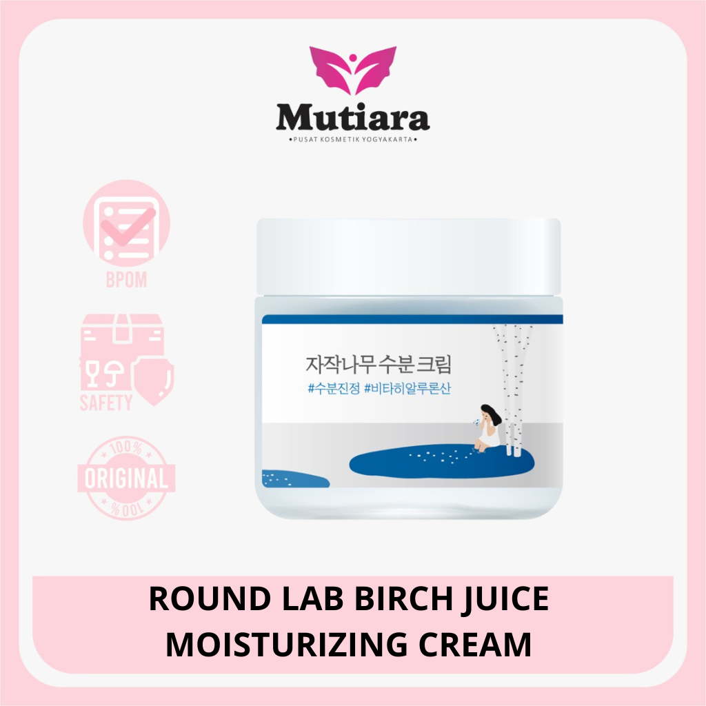 Jual ROUND LAB BIRCH JUICE MOISTURIZING CREAM 80ML | Shopee Indonesia