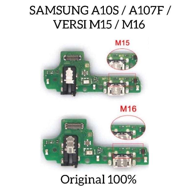 Jual CONECTOR CASAN SAMSUNG A10S / A107F / VERSI M15 / M16 PAPAN CAS CON MIC IC ORIGINAL 100% ...