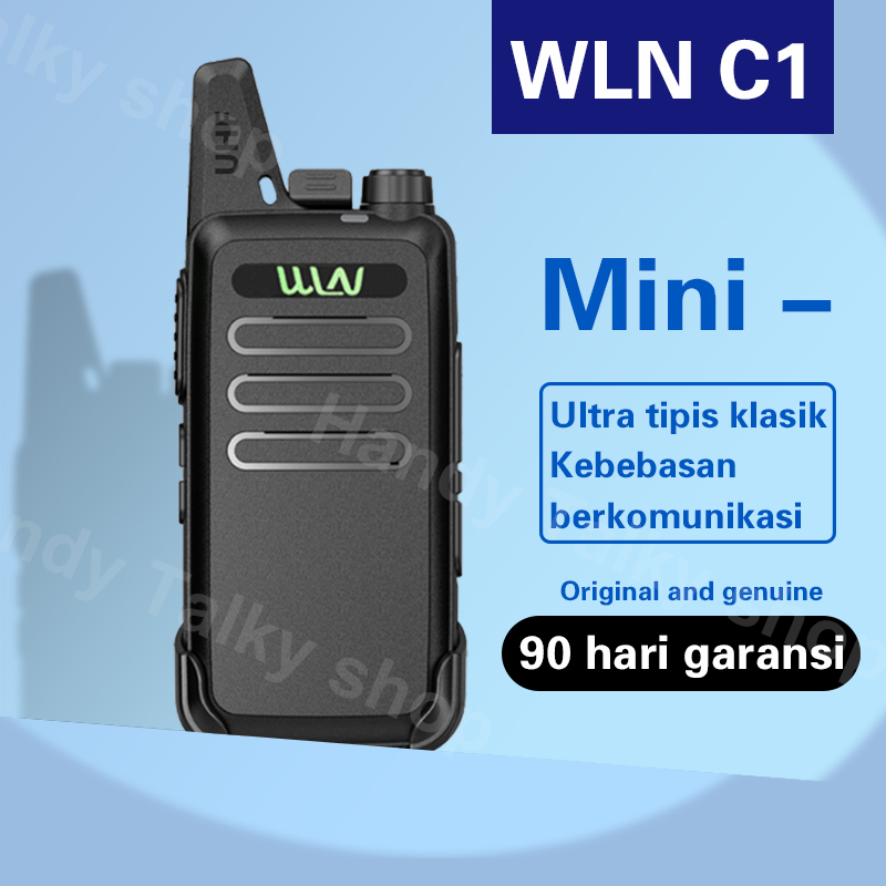 Jual HT WLN Walkie Talkie Jarak Jauh 3-5km(Max) HT Wlan UHF 2 Units Handy Talky Waterproof ...