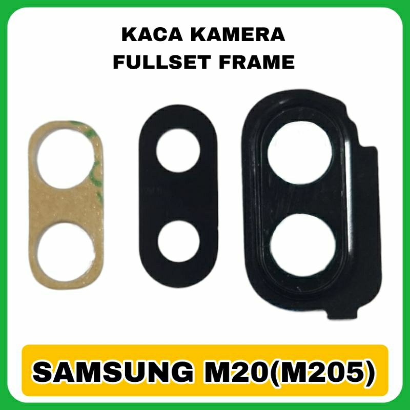 Jual kaca kamera fullset frame Samsung M20 / M205 | Shopee Indonesia