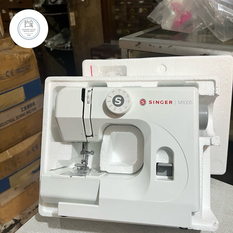 Jual MESIN JAHIT SINGER M1005 PORTABLE VARIASI NEW (BARU) | Shopee Indonesia