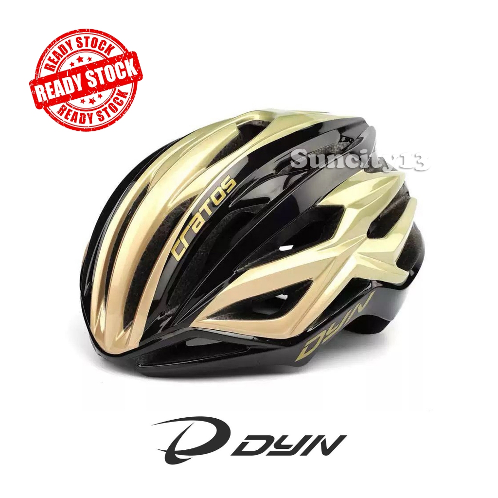 Jual HELM DYN CRATOS ORIGINAL ( UKURAN L ) HELM ROADBIKE - HELM SEPEDA ...