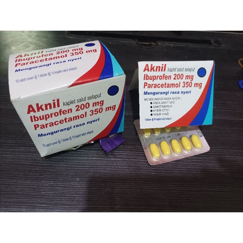 Jual AKNIL paracetamol dan ibuprofen | Shopee Indonesia