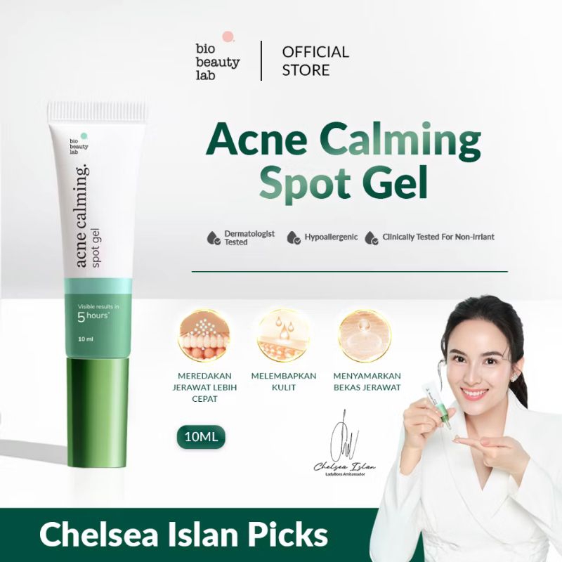 Jual bio beauty lab acne calming spot gel obat totol jerawat | Shopee ...