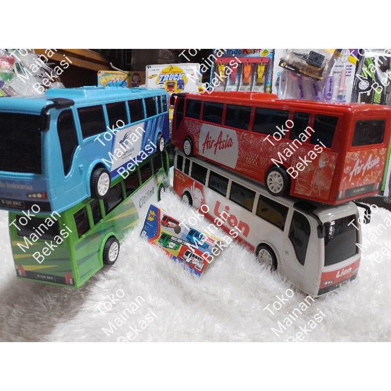 Jual MAINAN BUS RKC LION,AIR ASIA,CITY LINK,GARUDA(-+36cm) | Shopee ...