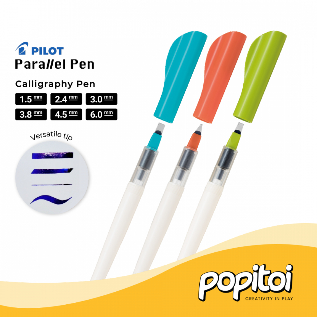 Jual Pilot Parallel Calligraphy Pen Pena Tulis Kaligrafi | Shopee Indonesia