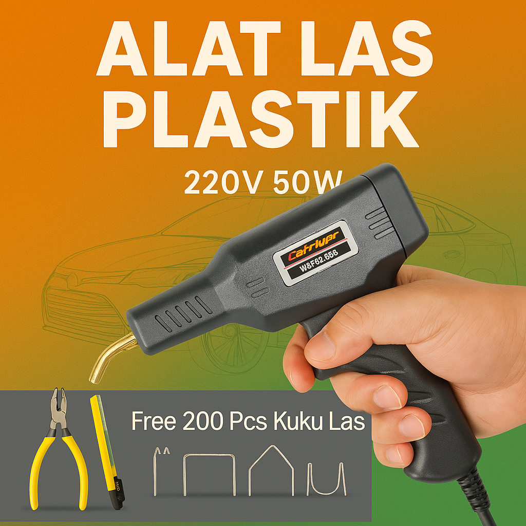 Jual Alat Las Plastik Mesin Las Bumper Mobil Profesional H50 220V 50W ...