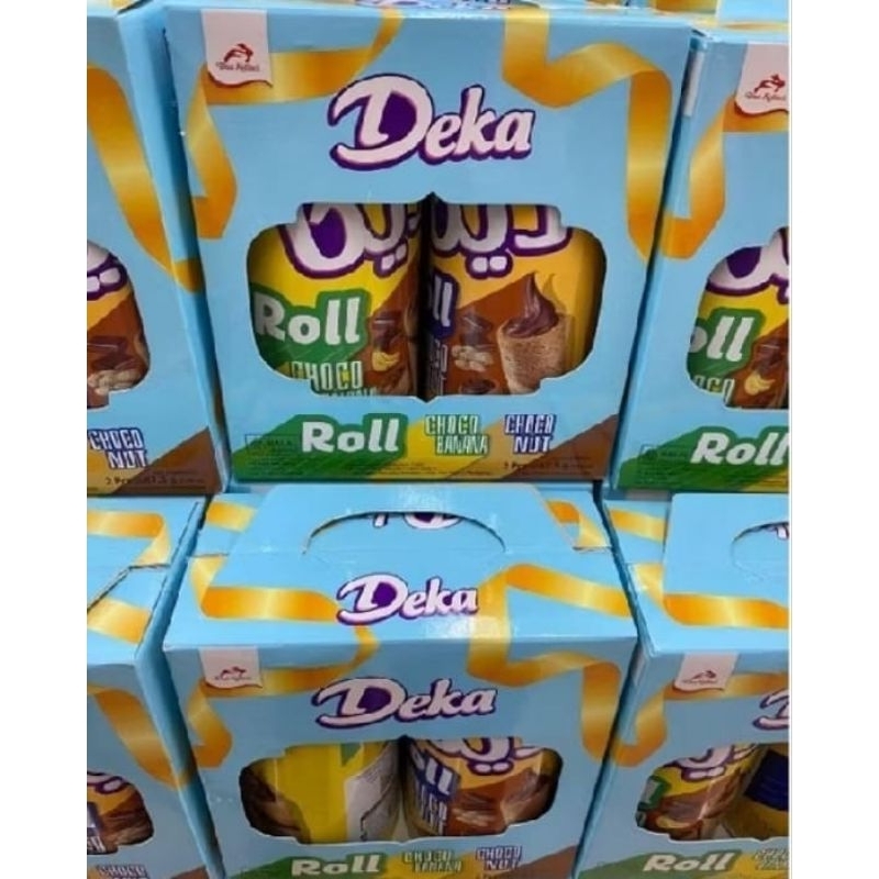 Jual Deka Wafer Roll Hampers Parcel Paket Lebaran kaleng 2X100gr ...