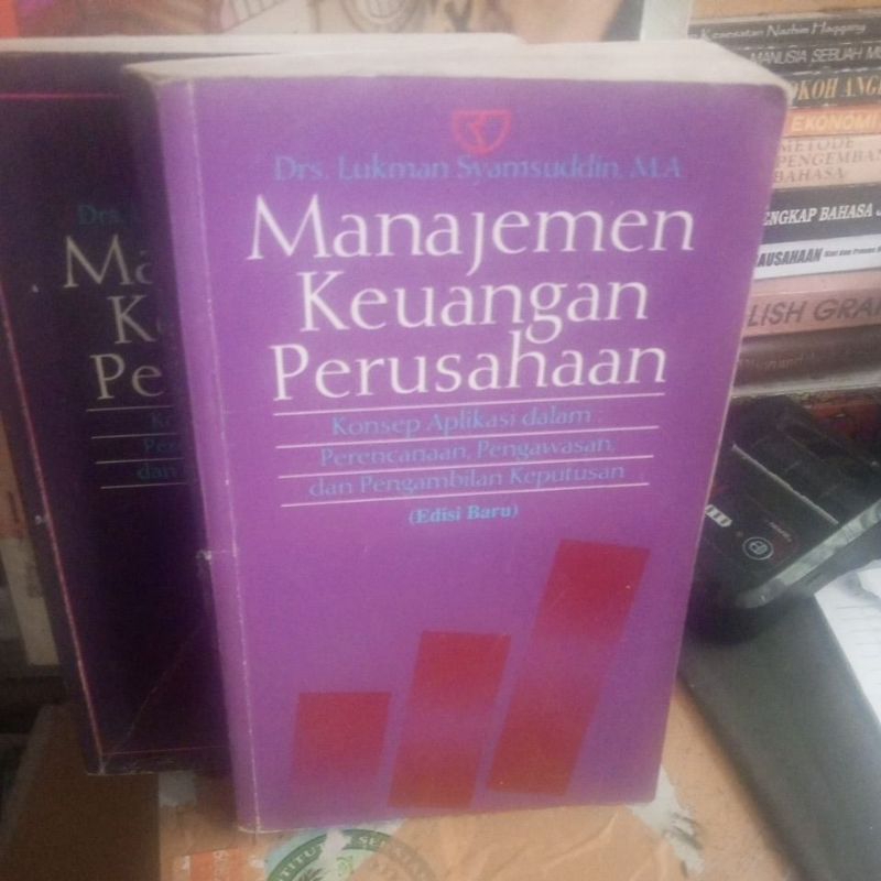 Jual BUKU MANAJEMEN KEUANGAN PERUSAHAAN ( KONSEP APLIKASI DALAM PERENCANAAN PENGAWASAN DAN ...