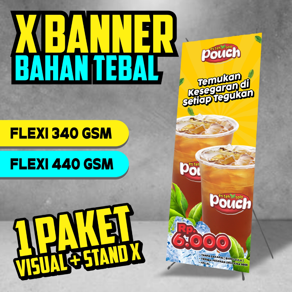 Jual BANNER BAHAN FLEXI 340 & 440 GSM / BANNER WISUDA / BANNER JUALAN ...