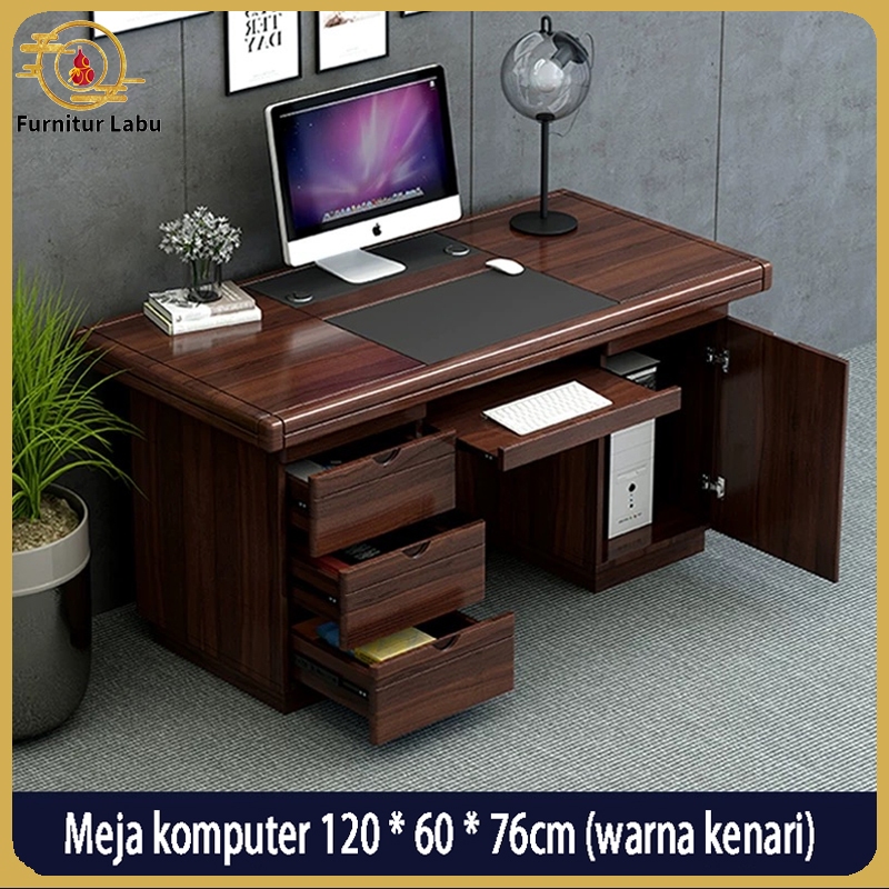 Jual Meja Kantor/Meja Komputer/Meja Bisnis/Meja Kerja/Meja Kayu/Meja ...