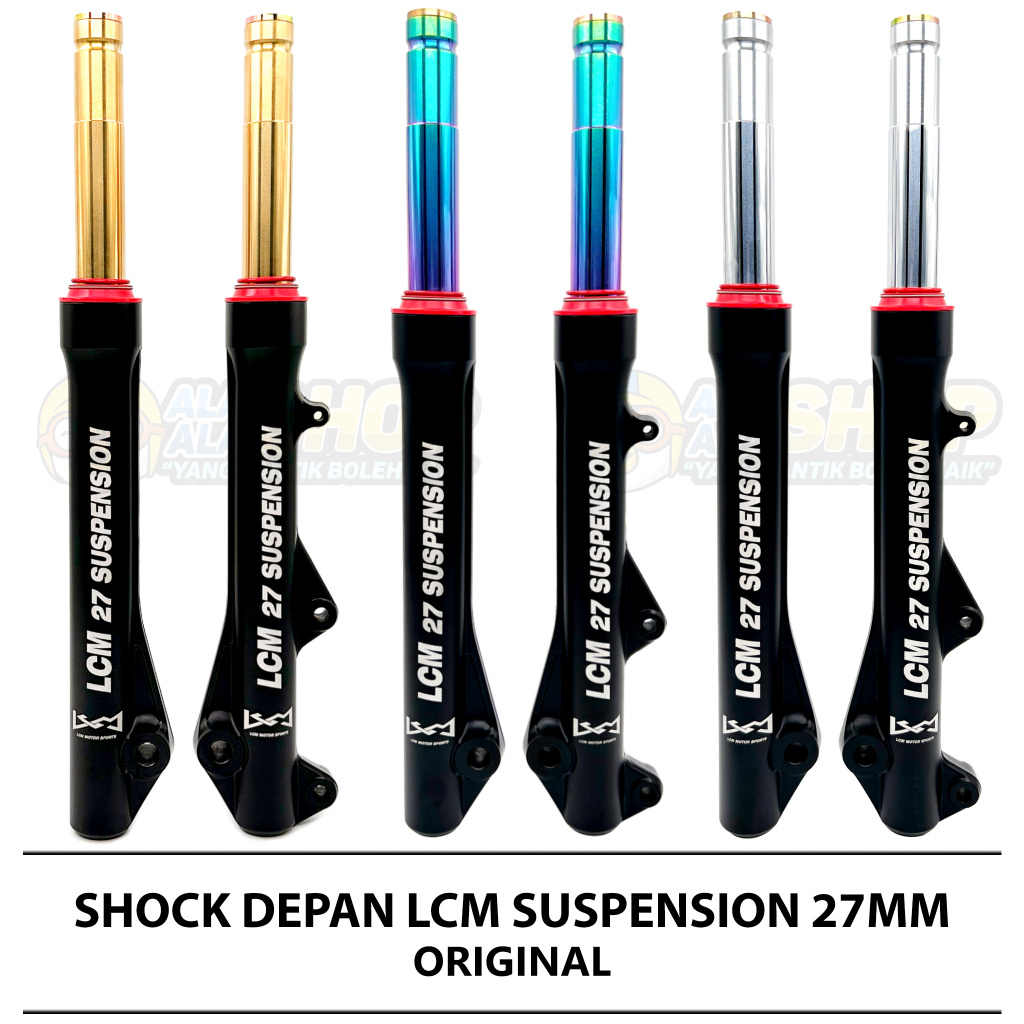 Jual Shock Depan LCM Suspension 27 mm Vario 125 150 Beat Scoopy Genio ...